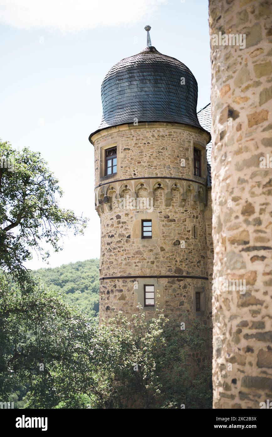 Discovering Hidden Corners of Kusel Castle Stock Photo - Alamy