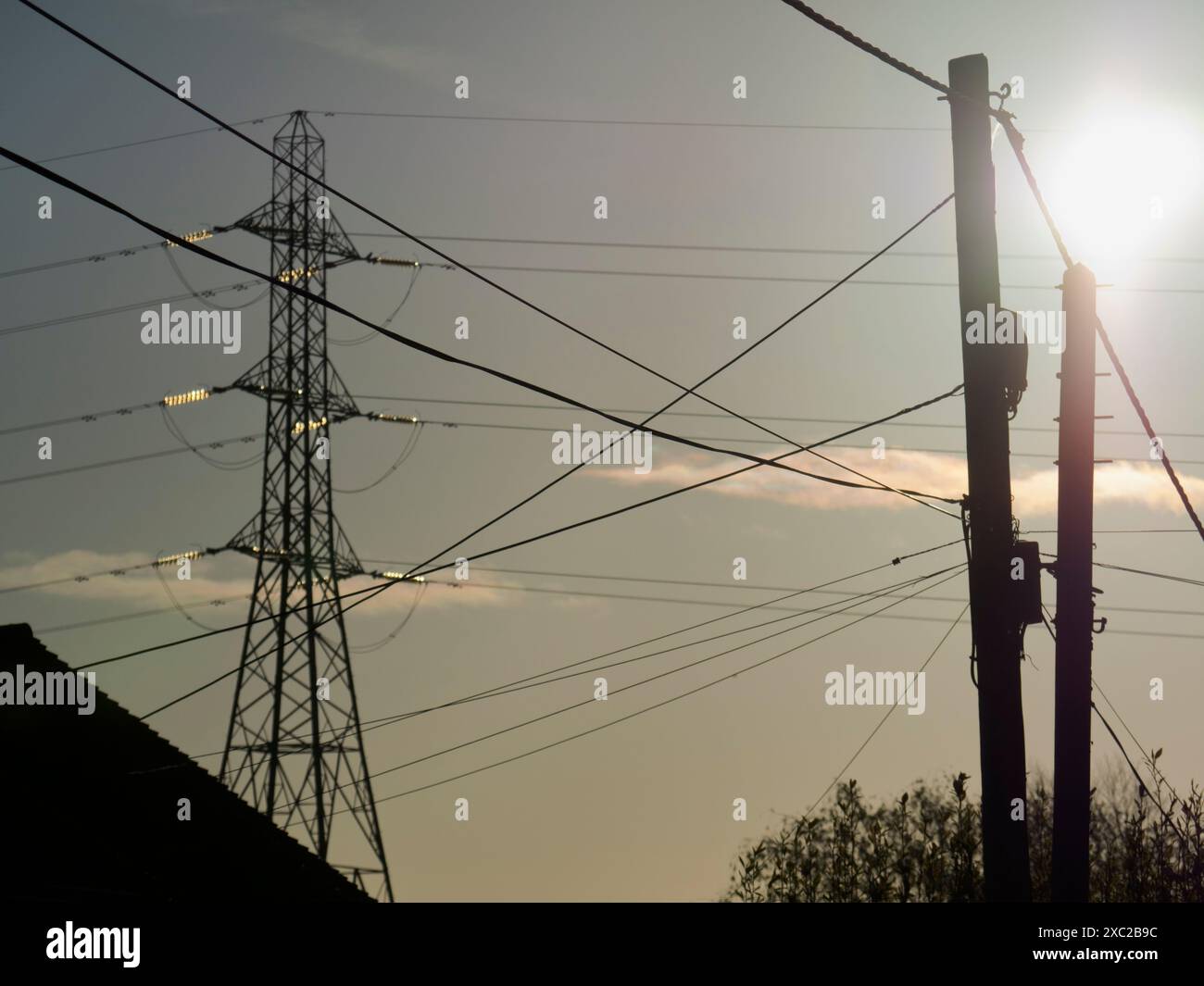 I love electricity pylons; I find their abstract, gaunt shapes ...