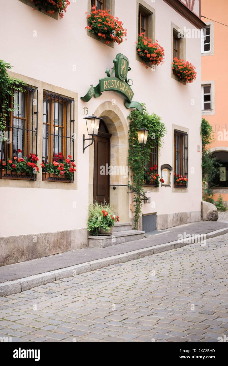 Enjoying a Meal at a Traditional Bavarian Restaurant Stock Photo - Alamy