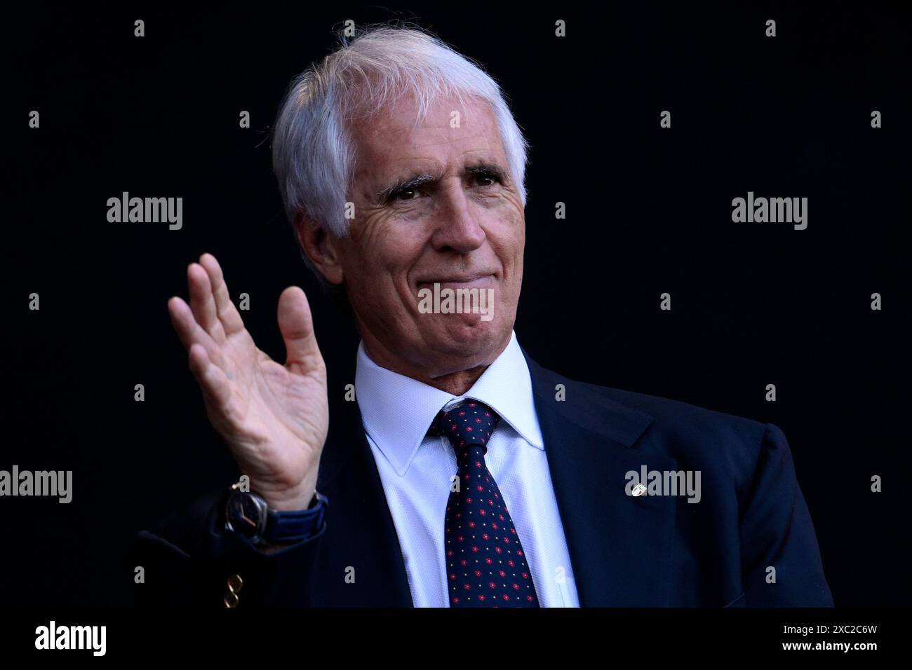 Italian Olympic committee (CONI) president Giovanni Malago during a ...