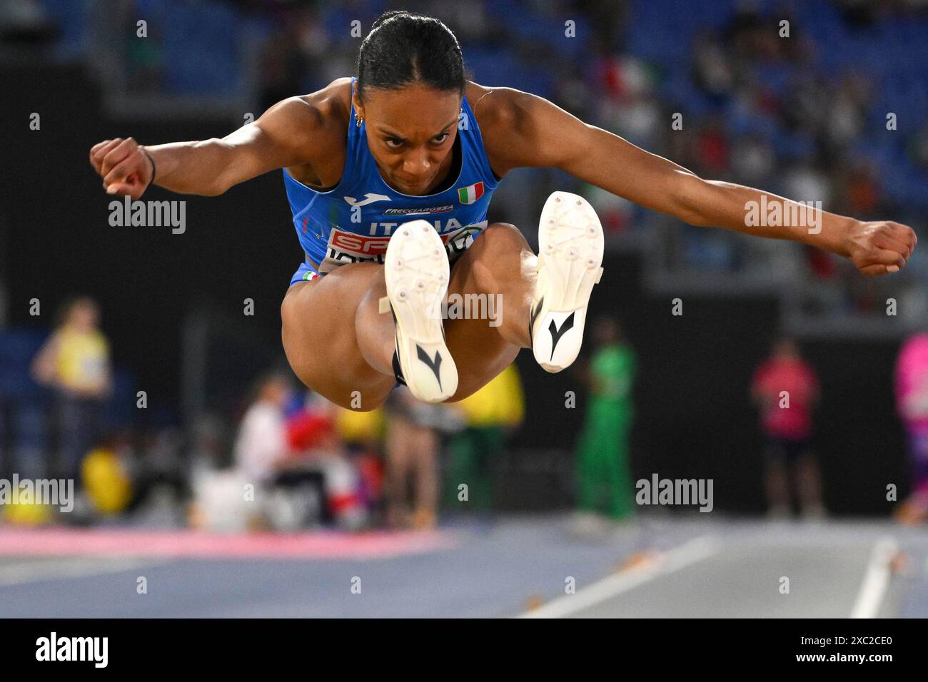 Larissa Iapichino of Italy competes in the long jump women final of the ...