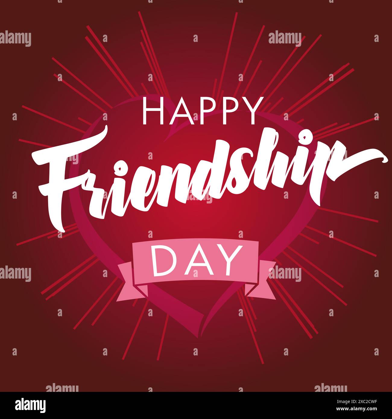 Happy Friendship Day poster. Social media timeline story. Internet ...