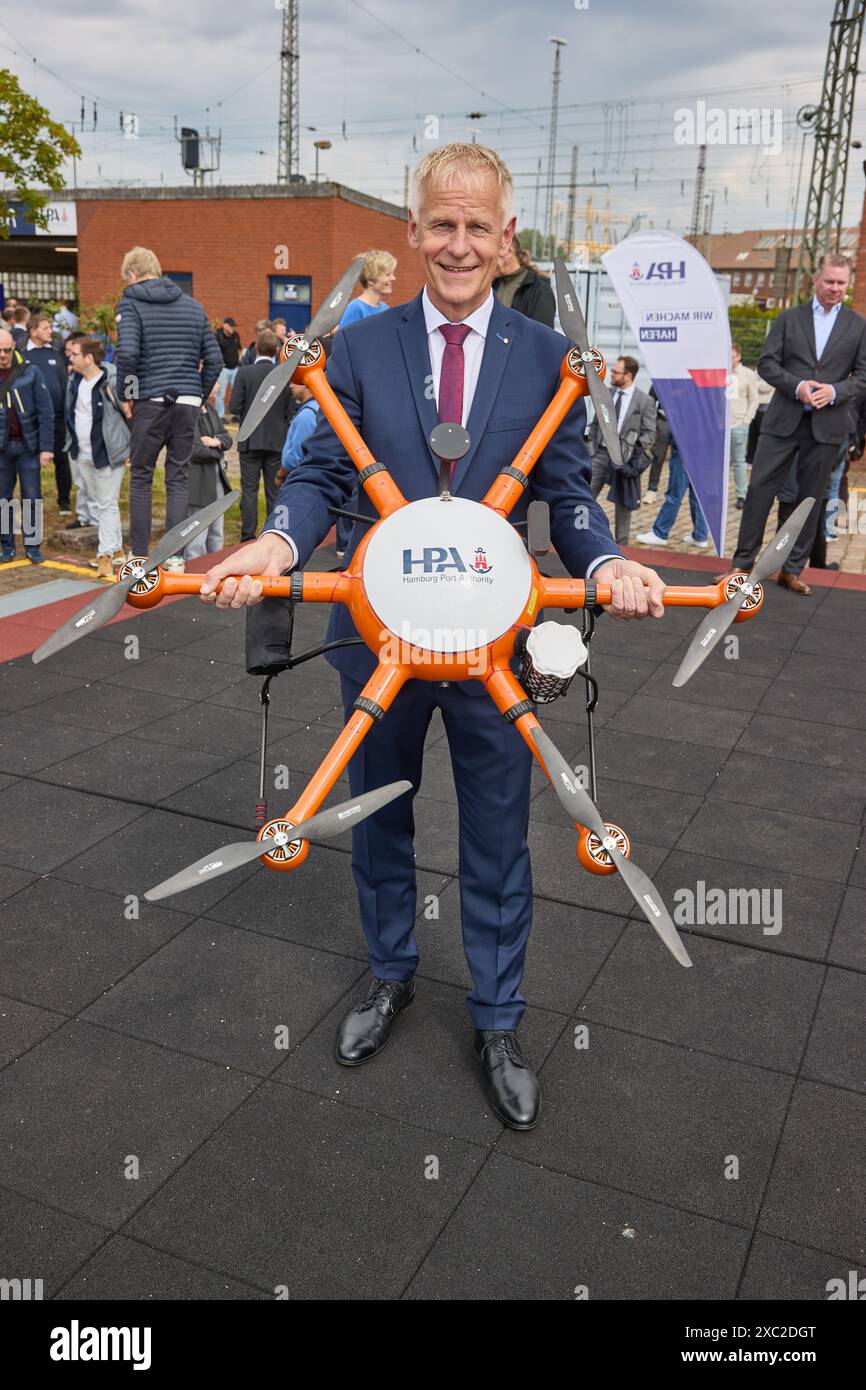 Hamburg, Germany. 14th June, 2024. Jens Meier, CEO of the HPA (Hamburg ...