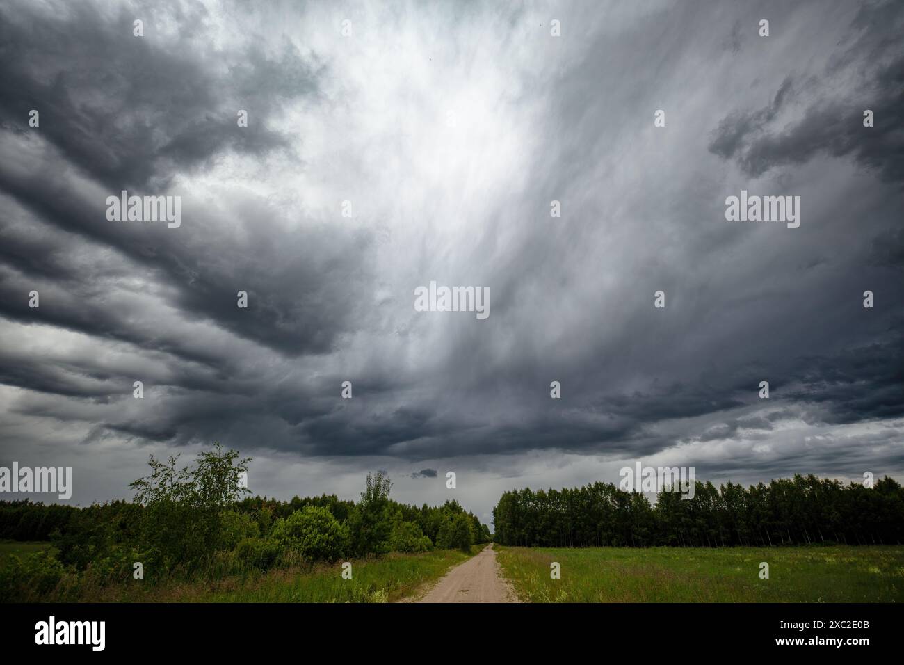 Hurricane over countryside hi-res stock photography and images - Alamy
