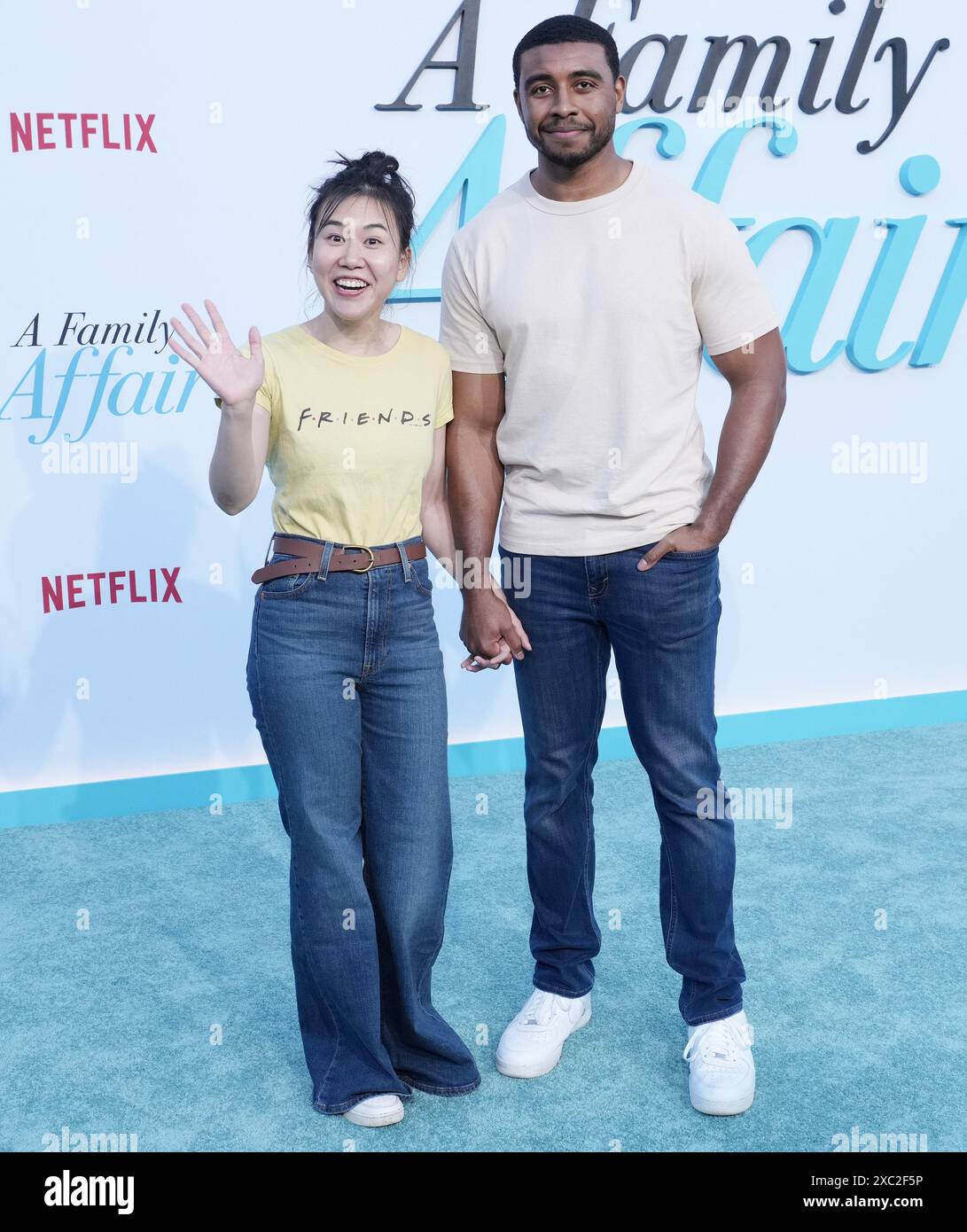 Los Angeles, USA. 13th June, 2024. (L-R) Ramona Young and Joseph Lee ...