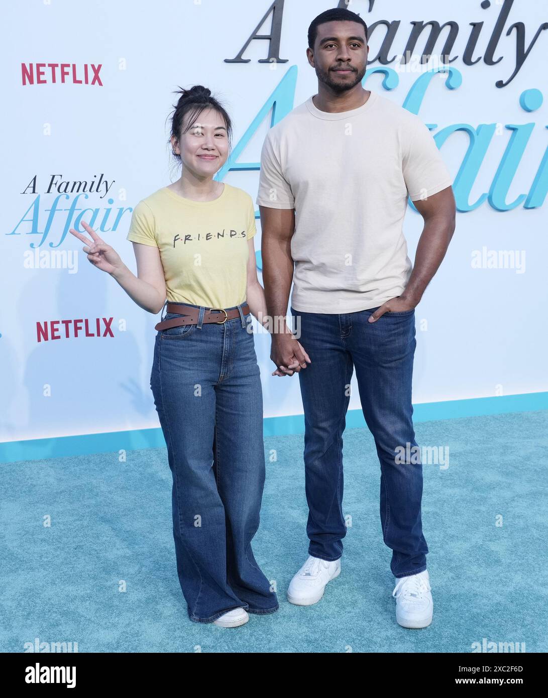 Los Angeles, USA. 13th June, 2024. (L-R) Ramona Young and Joseph Lee ...