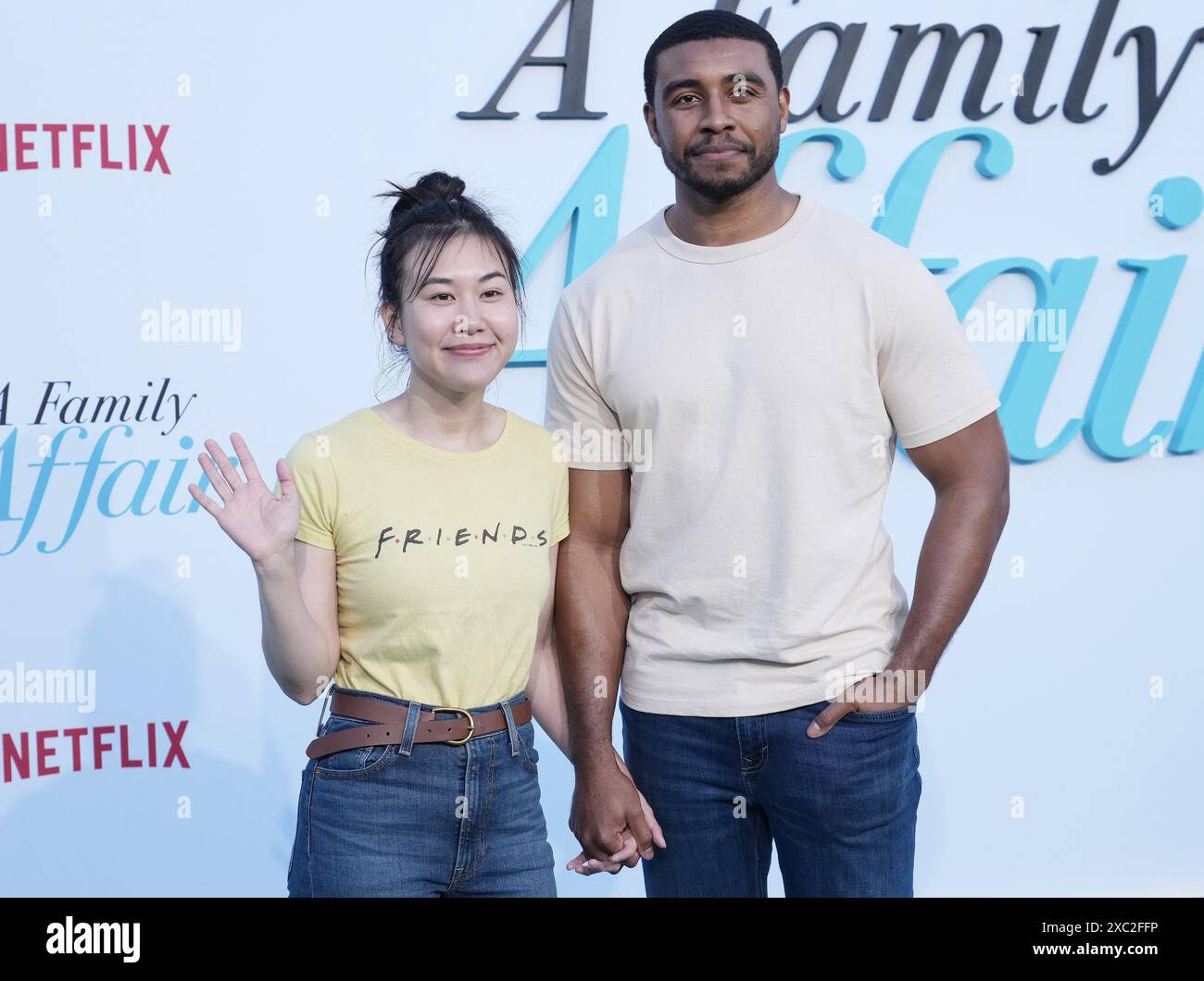 Los Angeles, USA. 13th June, 2024. (L-R) Ramona Young and Joseph Lee ...