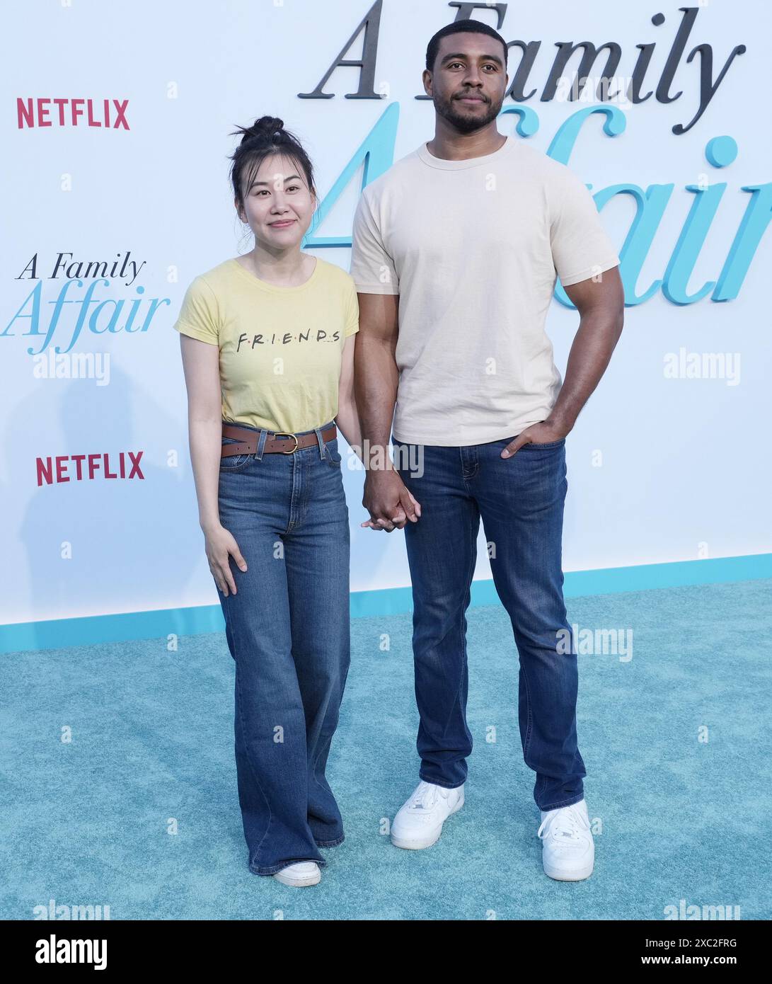Los Angeles, USA. 13th June, 2024. (L-R) Ramona Young and Joseph Lee ...