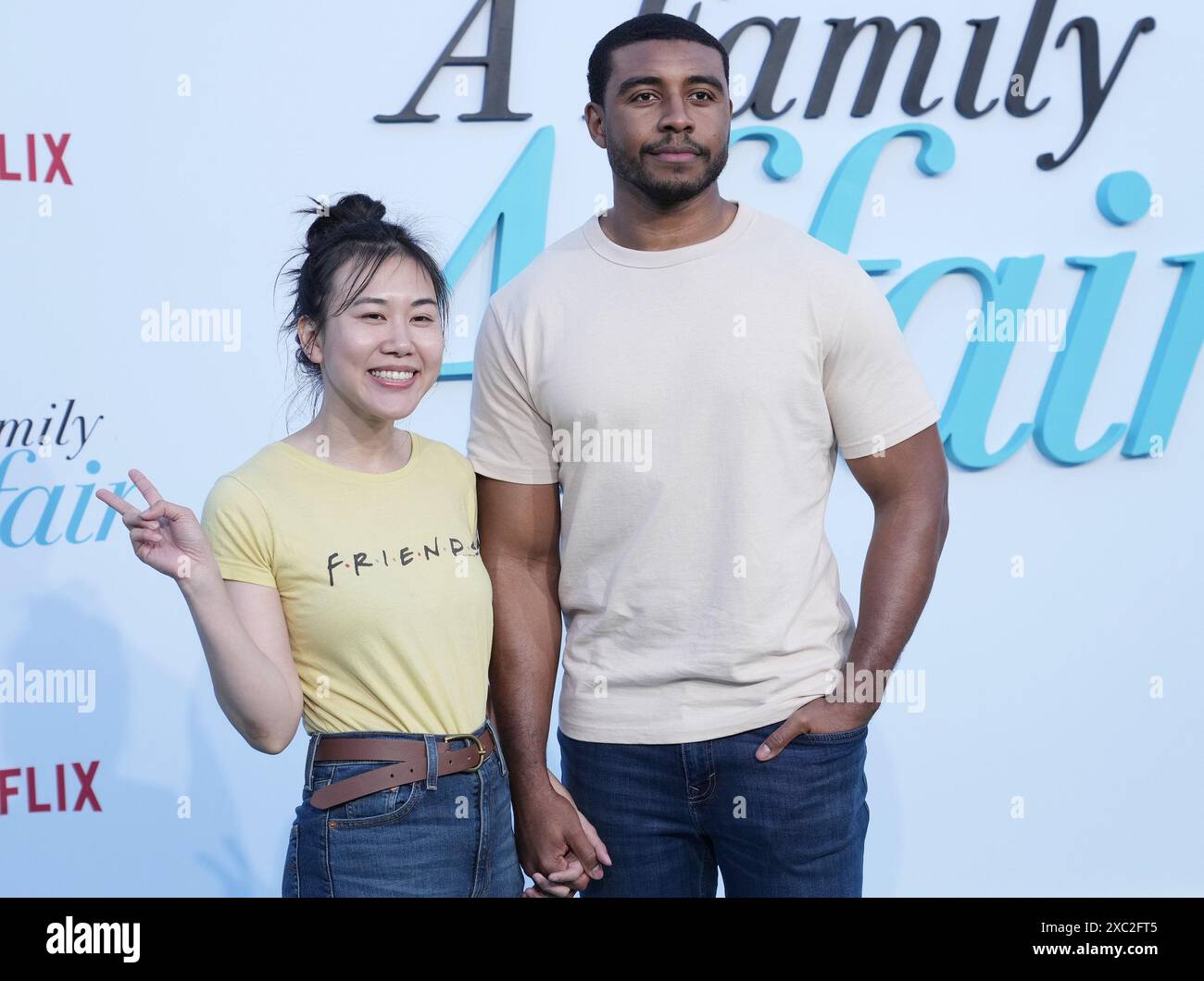 Los Angeles, USA. 13th June, 2024. (L-R) Ramona Young and Joseph Lee ...