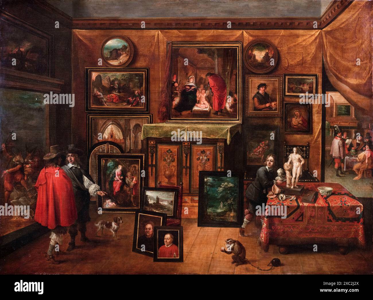 Frans Francken the Younger and David Teniers the Younger, The Interior ...