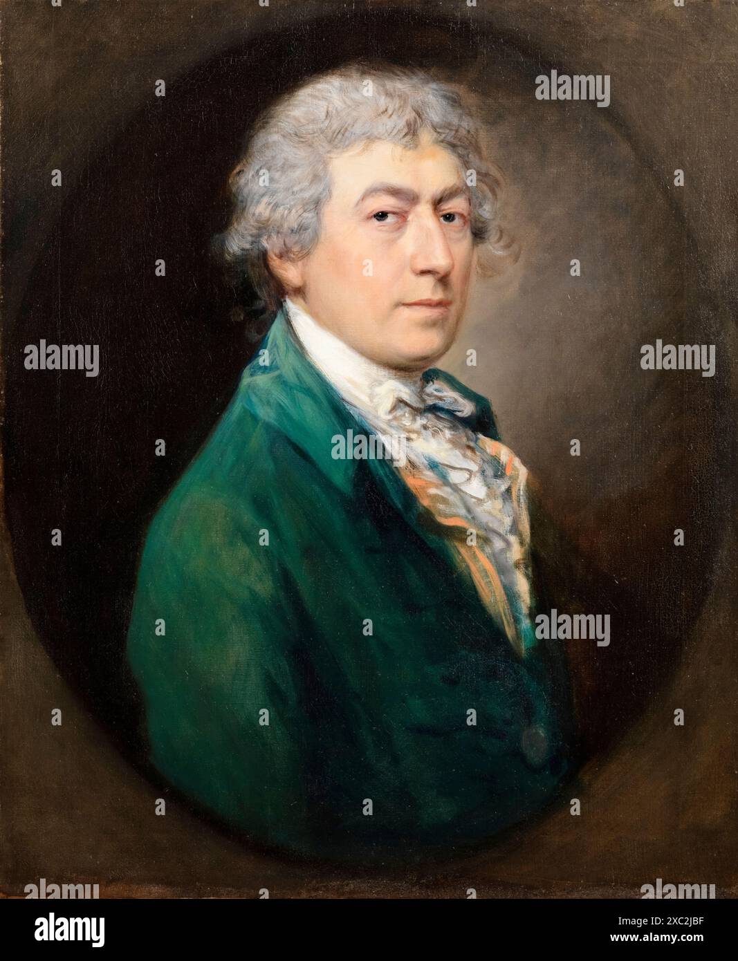 Thomas Gainsborough (1727-1788), Self Portrait painting of the English ...