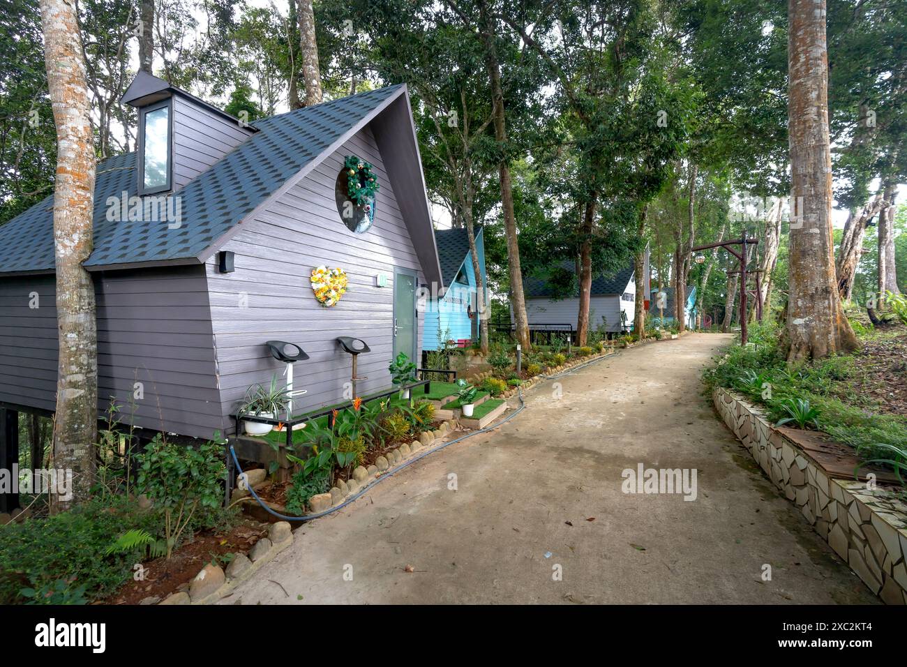 Dakke Resort, Mang Den Town, Kon Tum Province, Vietnam - June 3, 2024 ...