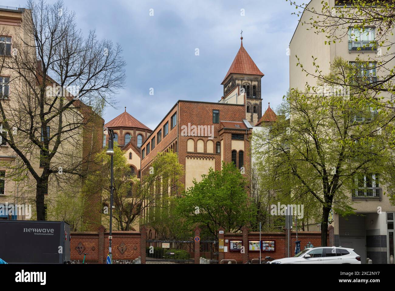 Berlin, Germany - 02 April 2024, The Sacred Heart Church (German: Herz ...