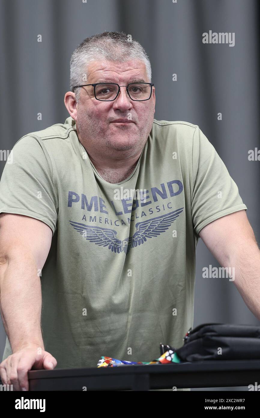 Freiberg, Germany. 14th June, 2024. Former Red Devil and tv consultant ...