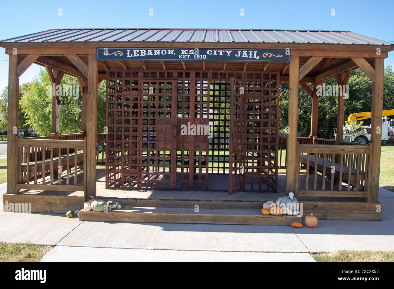 Lebanon City Jail East. 1910 Lebanon, Kansas Oct. 7, 2023 Historical ...