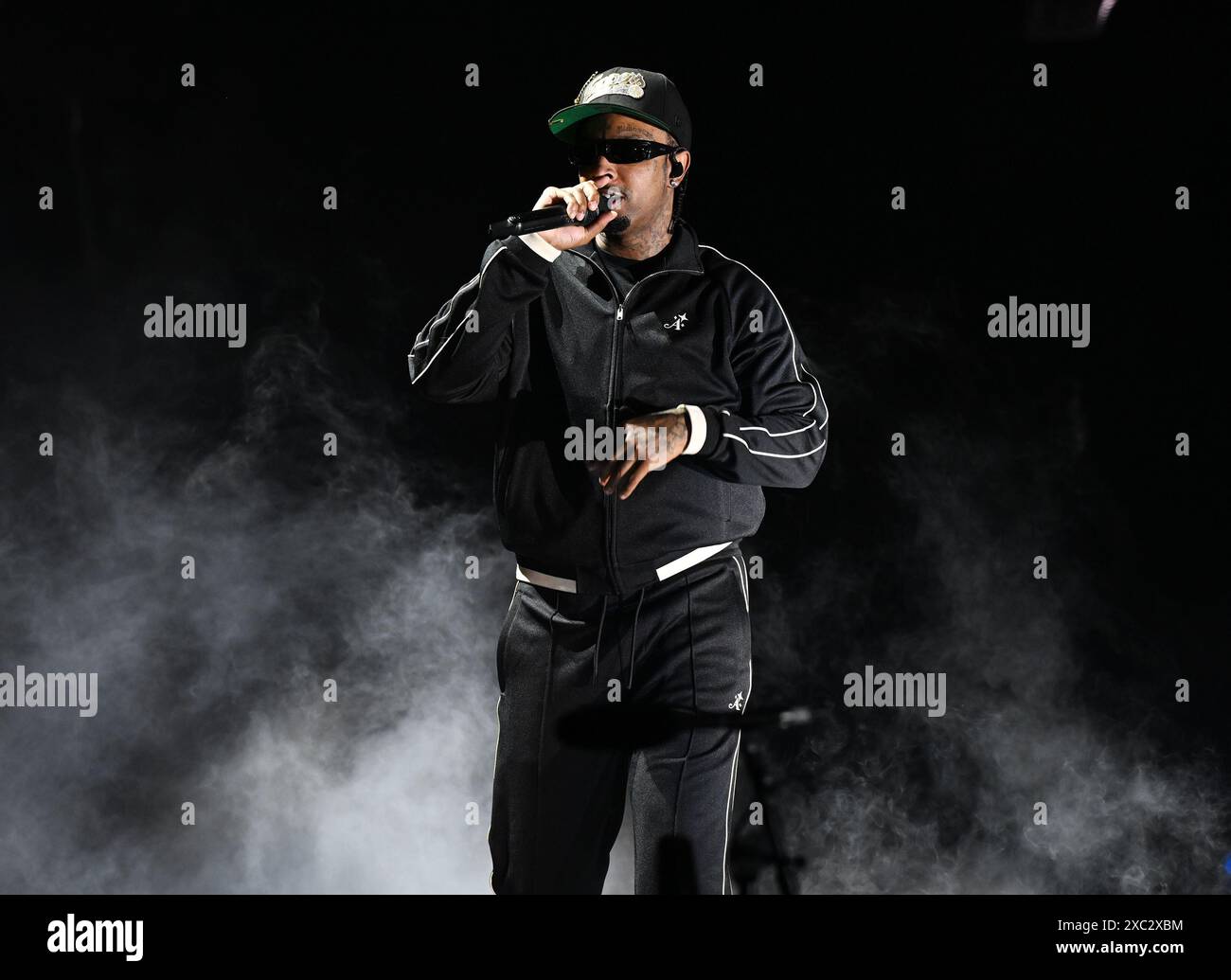 West Palm Beach, FL, USA. 13th June, 2024. 21 Savage performs during ...