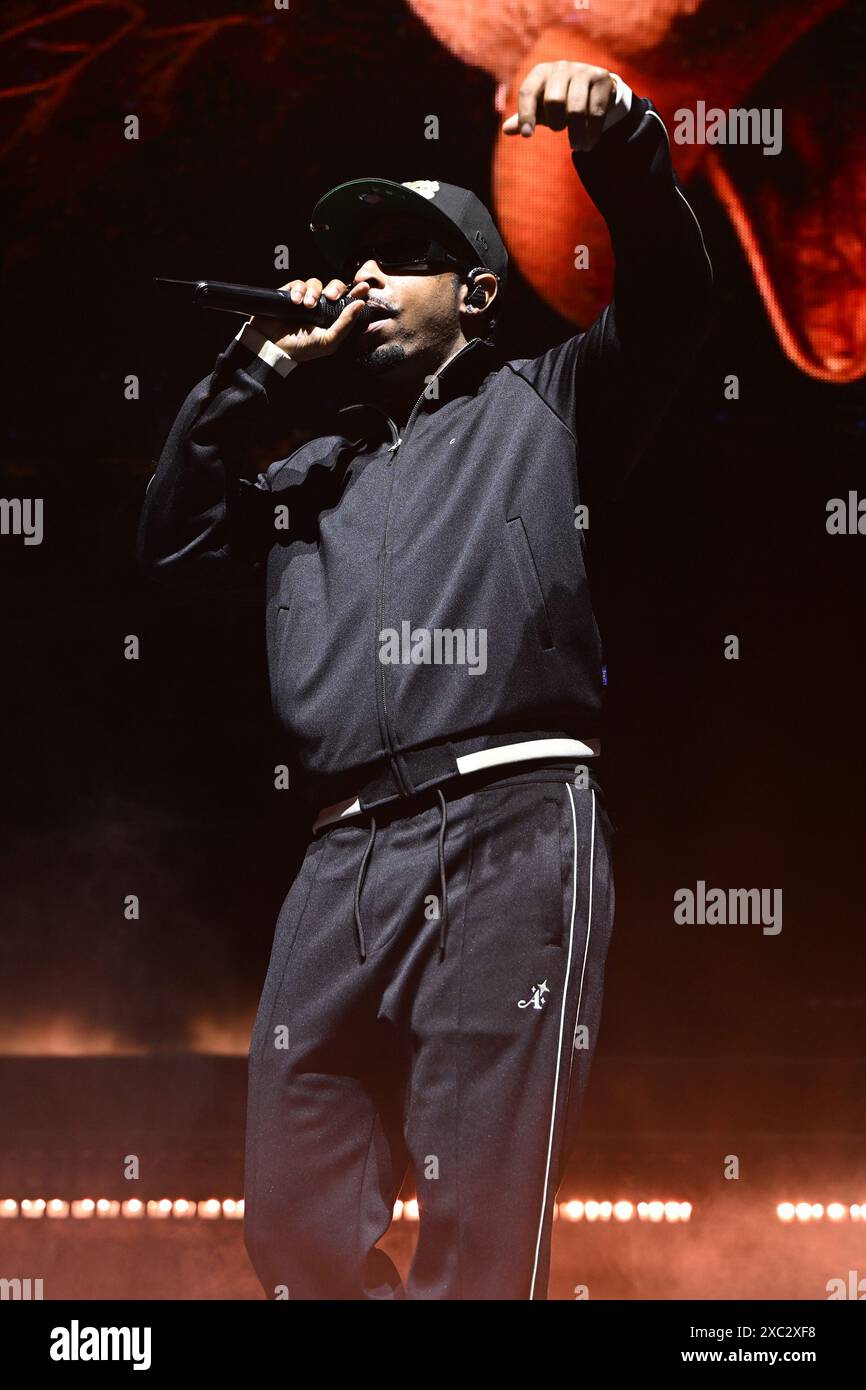 West Palm Beach, FL, USA. 13th June, 2024. 21 Savage performs during ...