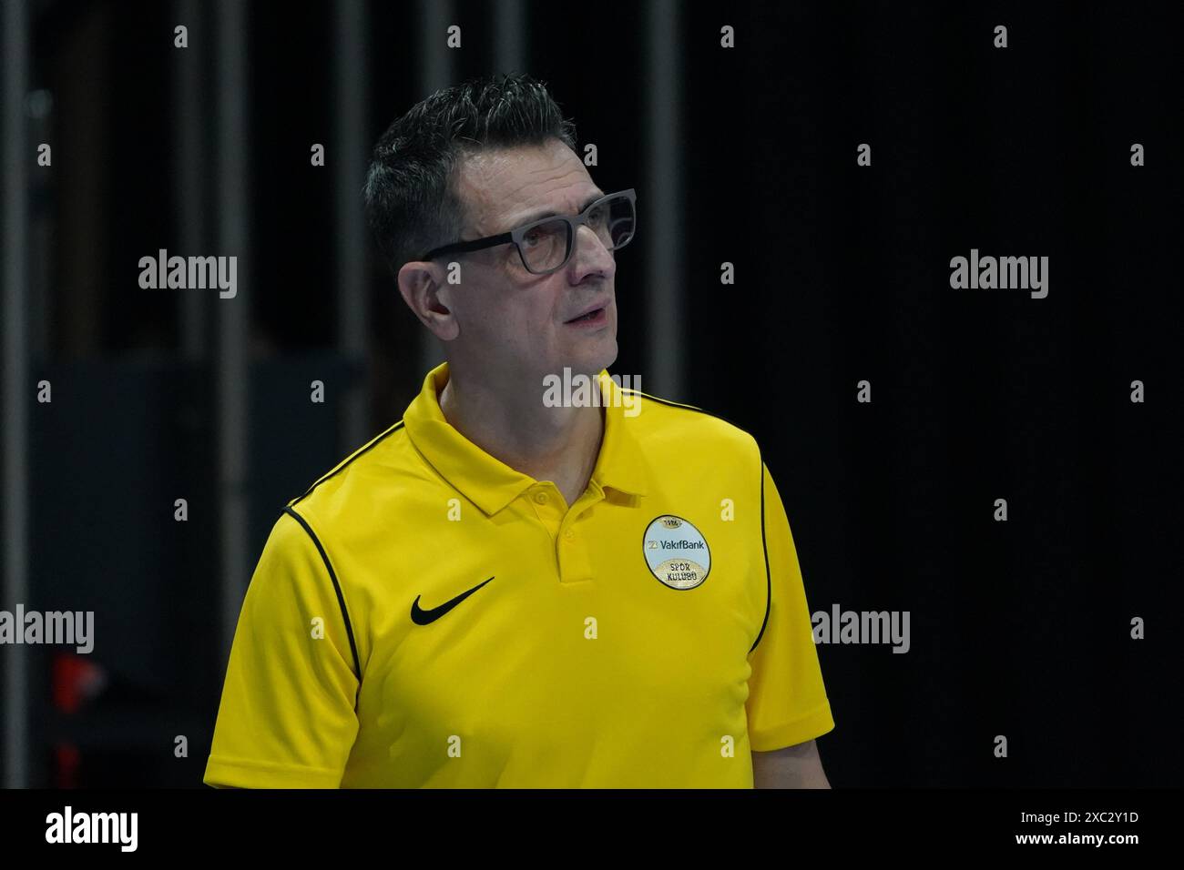 ISTANBUL, TURKIYE - NOVEMBER 29, 2023: Vakifbank coach Giovanni ...