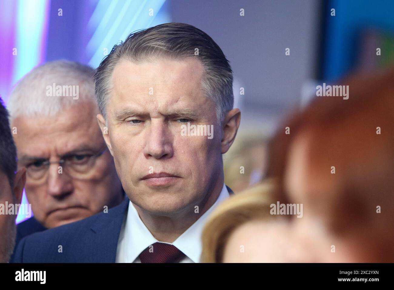 Mikhail Murashko, Minister of Health of the Russian Federation, at the ...