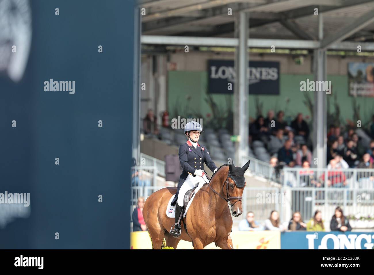 Luhmuhlen, Germany, June 14, 2024 Laura Collett of Great Britain with ...
