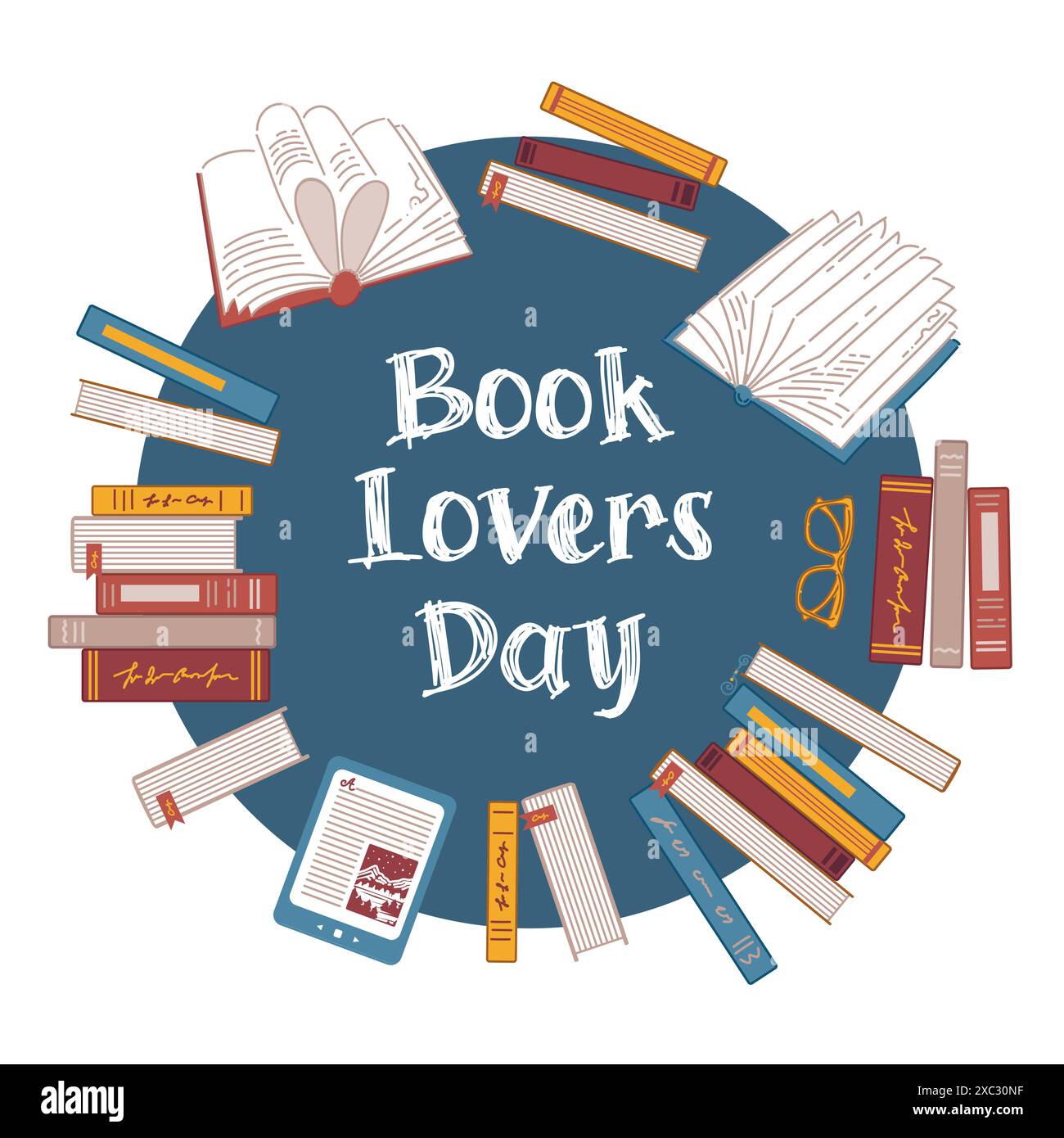 Smiling person in glasses Stock Vector Images - Alamy