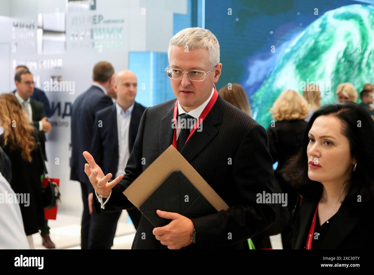 Saint Petersburg, Russia. 07th June, 2024. Vladimir Solodov, Governor ...