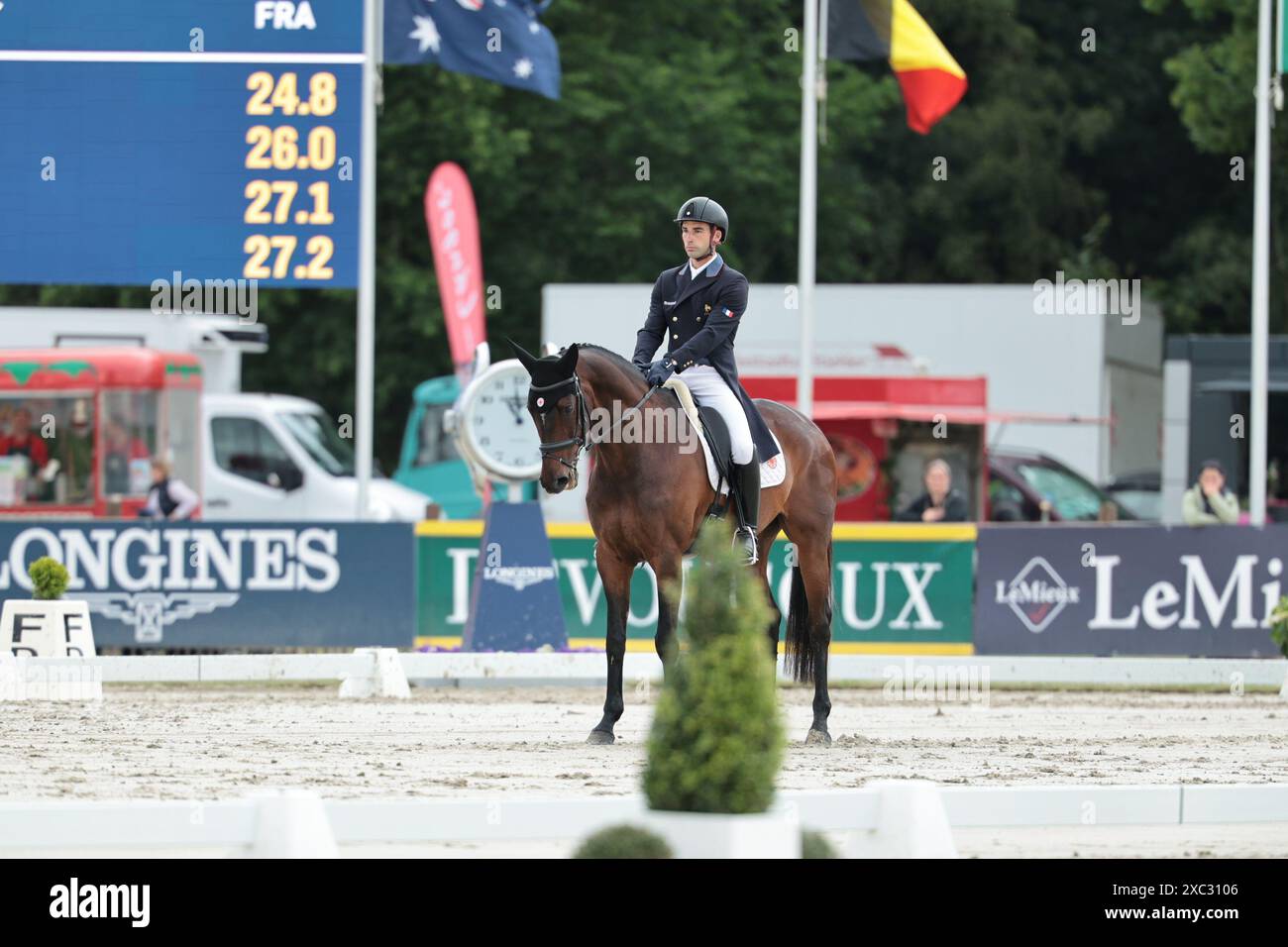 Luhmuhlen, Germany, June 14, 2024 Astier Nicolas of France with ...