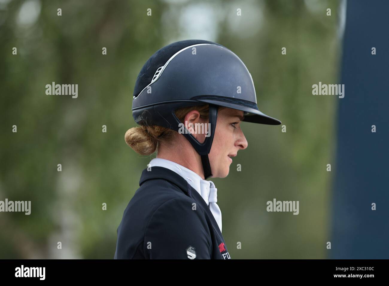 Luhmuhlen, Germany, June 14, 2024 Julia Krajewski of Germany with ...