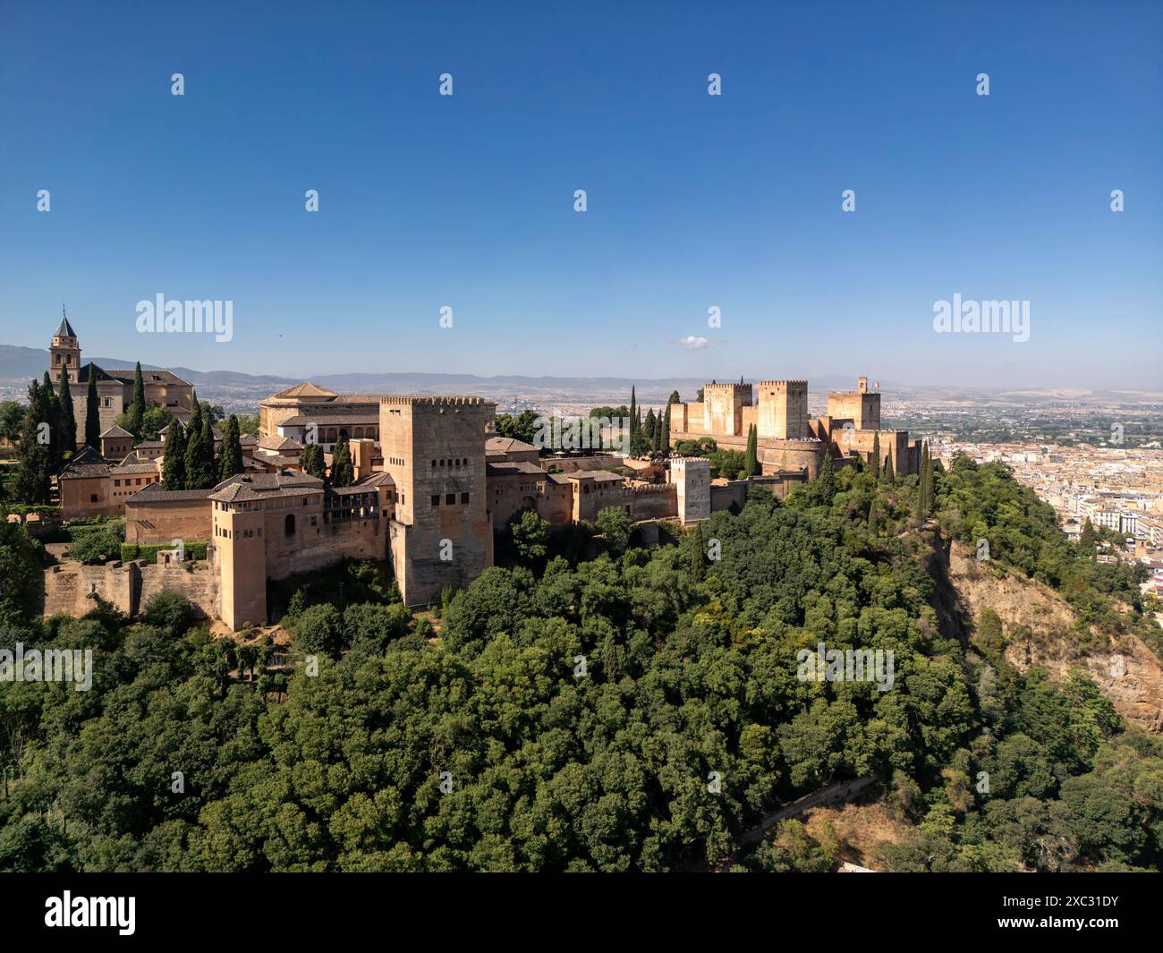 Alhambra drone hi-res stock photography and images - Alamy