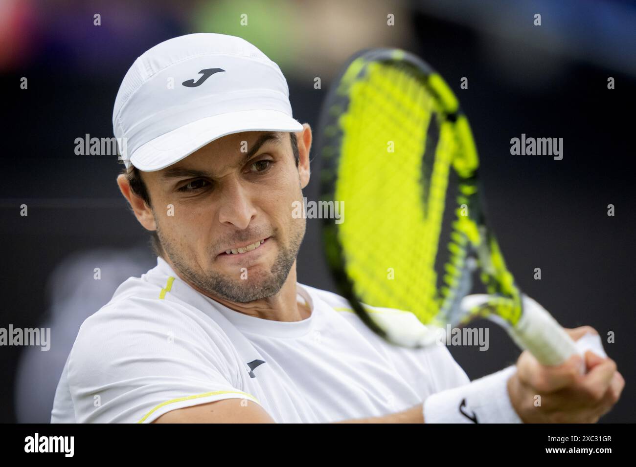 ROSMALEN - Aleksandar Vukic (AUS) in action against Tallon Greekpoor ...