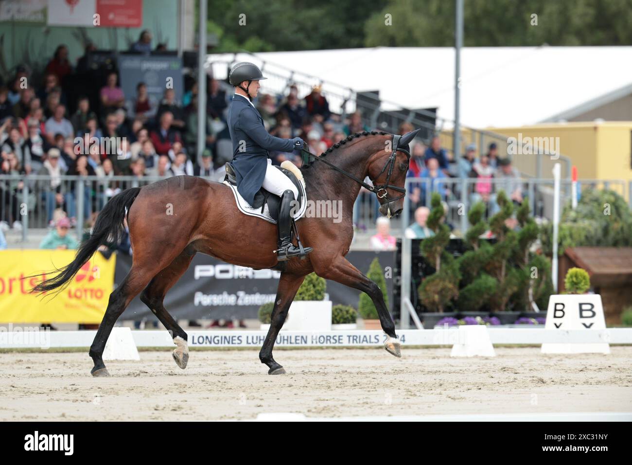 Luhmuhlen, Germany, June 14, 2024 Michael Jung of Germany with ...