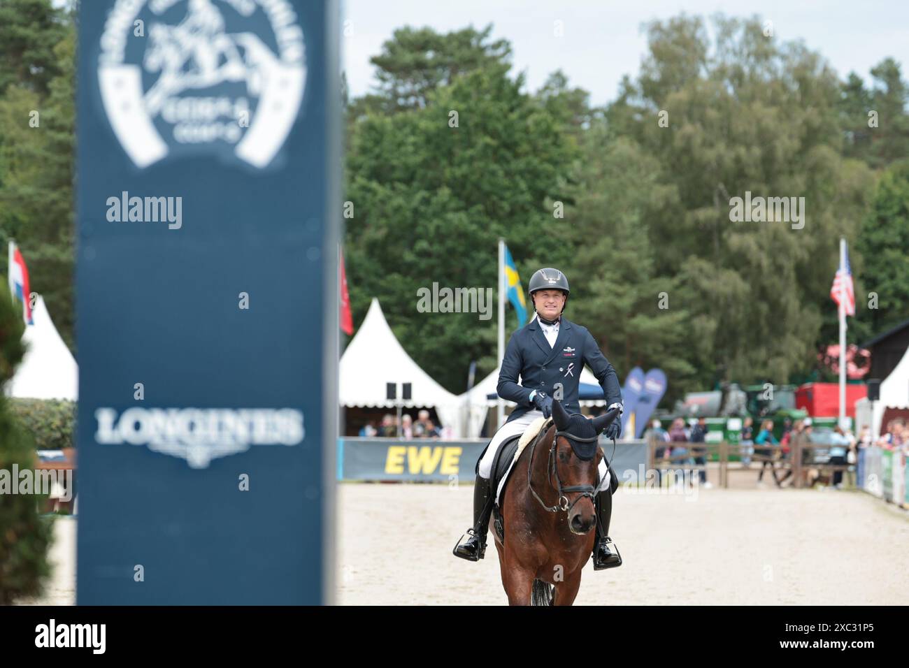 Luhmuhlen, Germany, June 14, 2024 Michael Jung of Germany with ...
