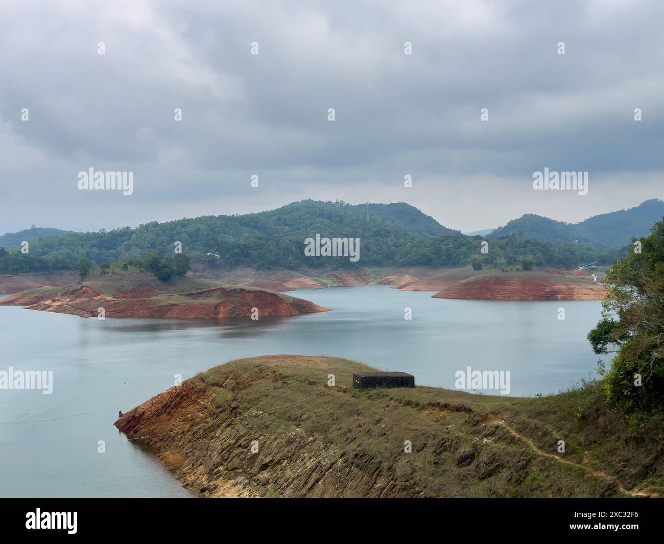 Kulamavu dam which is located in Idukki district in Kerala is built on ...