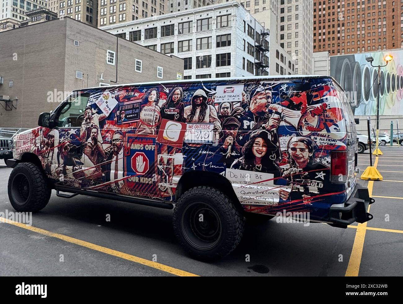 Detroit, MI, USA. 13th June, 2024. Views of Detroit ahead of The People ...