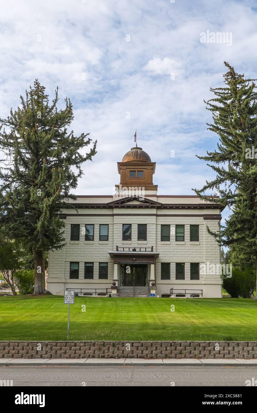 The old White Pine County Courthouse building in Ely is one of the ...