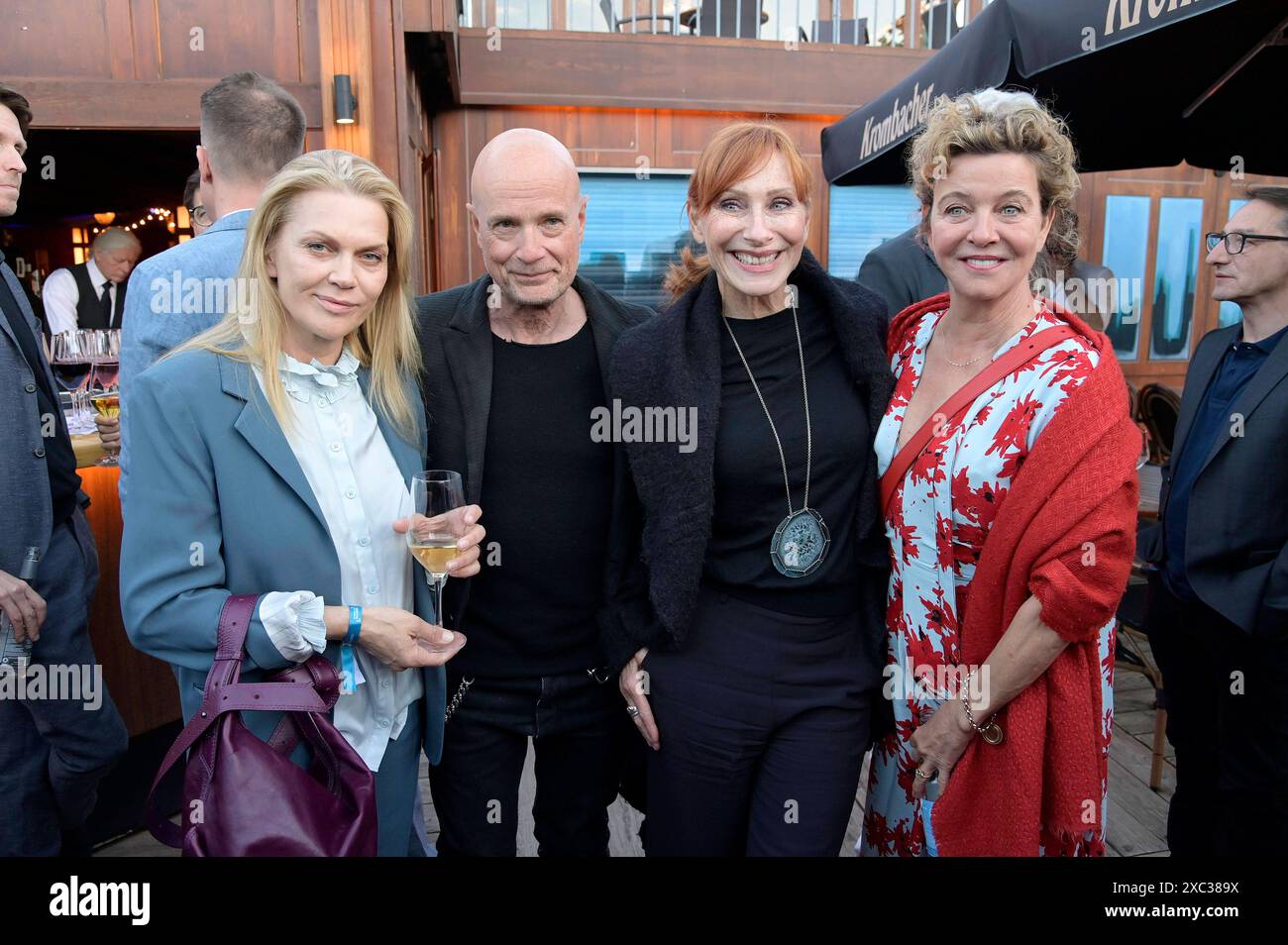 Anna Loos, Christian Berkel, Andrea Sawatzki und Margarita Broich beim ...