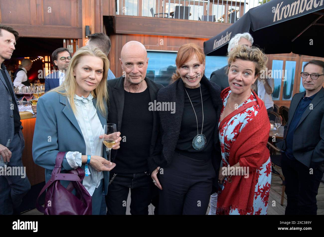 Anna Loos, Christian Berkel, Andrea Sawatzki und Margarita Broich beim ...