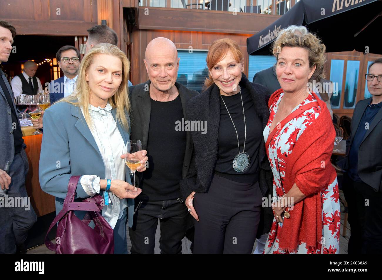 Anna Loos, Christian Berkel, Andrea Sawatzki und Margarita Broich beim ...
