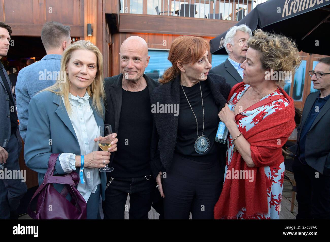 Anna Loos, Christian Berkel, Andrea Sawatzki und Margarita Broich beim ...