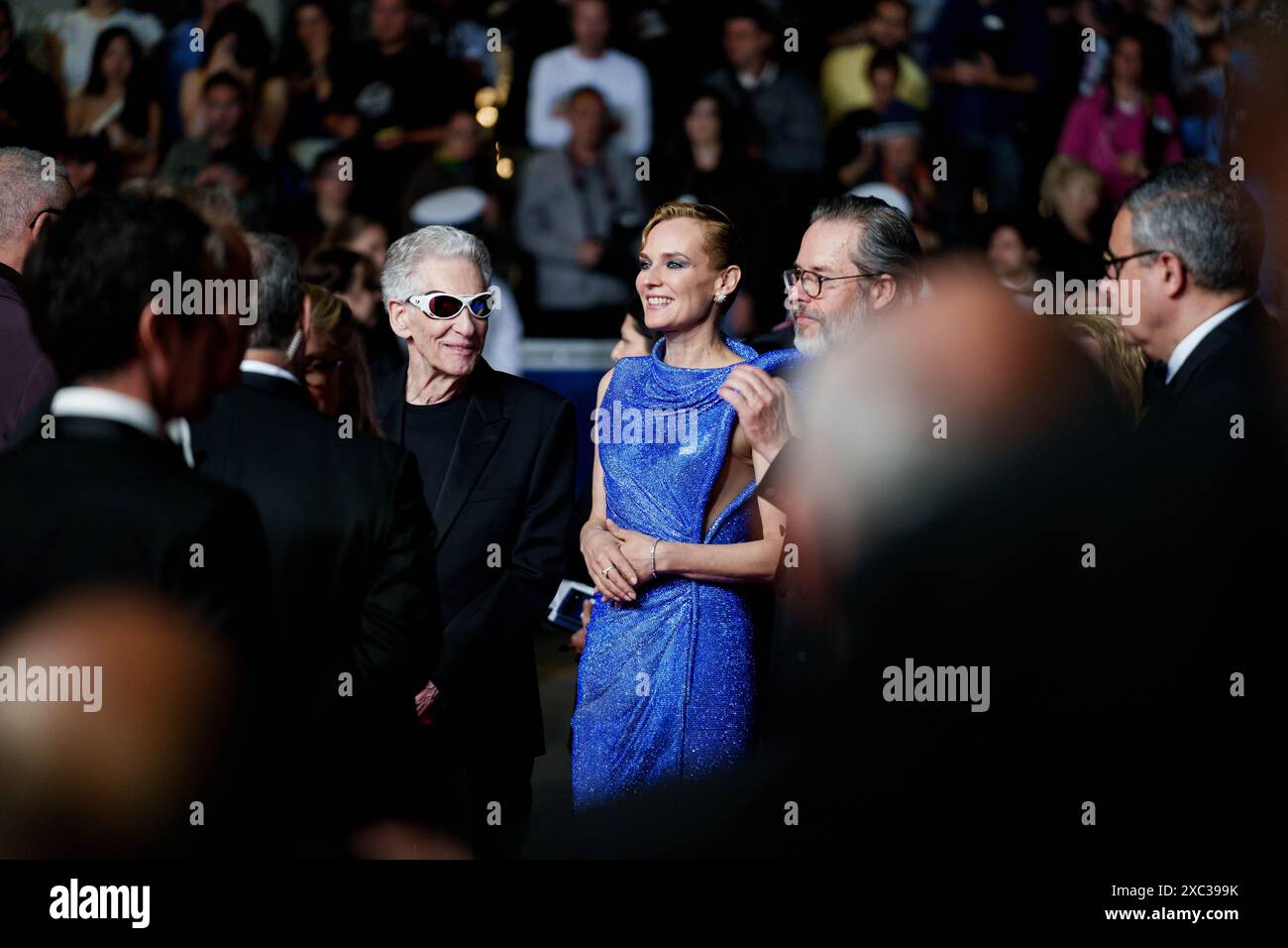 CANNES, FRANCE - MAY, 20: David Cronenberg, Vincent Cassel, Diane Kruger, Guy Pearce attend the ...