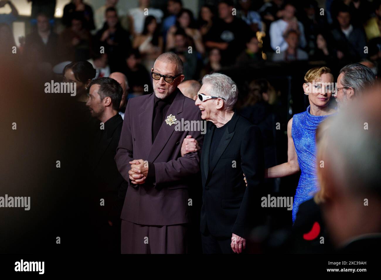 CANNES, FRANCE - MAY, 20: David Cronenberg, Vincent Cassel, Diane ...