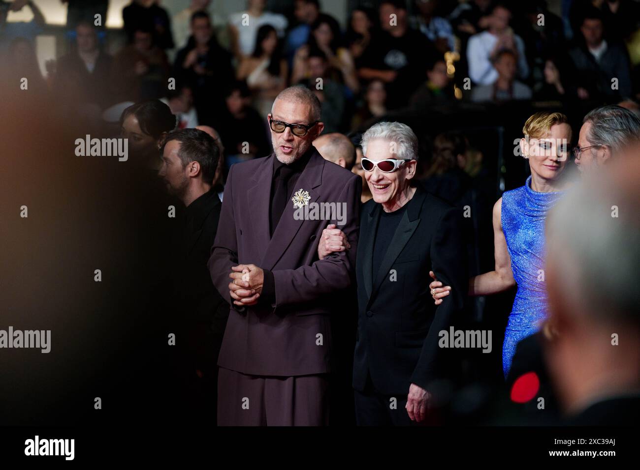 CANNES, FRANCE - MAY, 20: David Cronenberg, Vincent Cassel, Diane ...