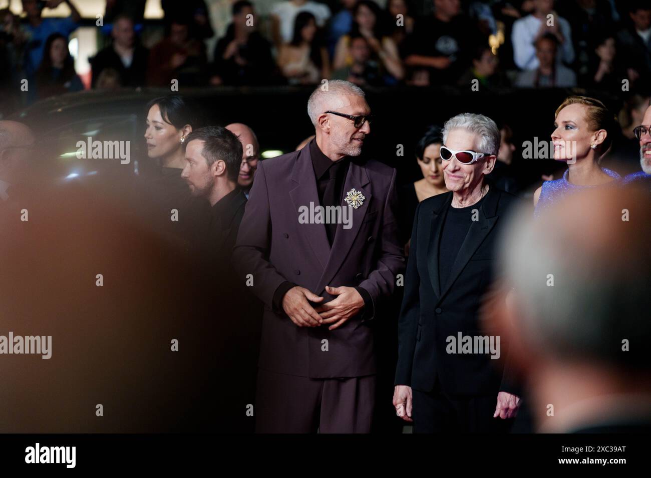 CANNES, FRANCE - MAY, 20: David Cronenberg, Vincent Cassel, Diane ...