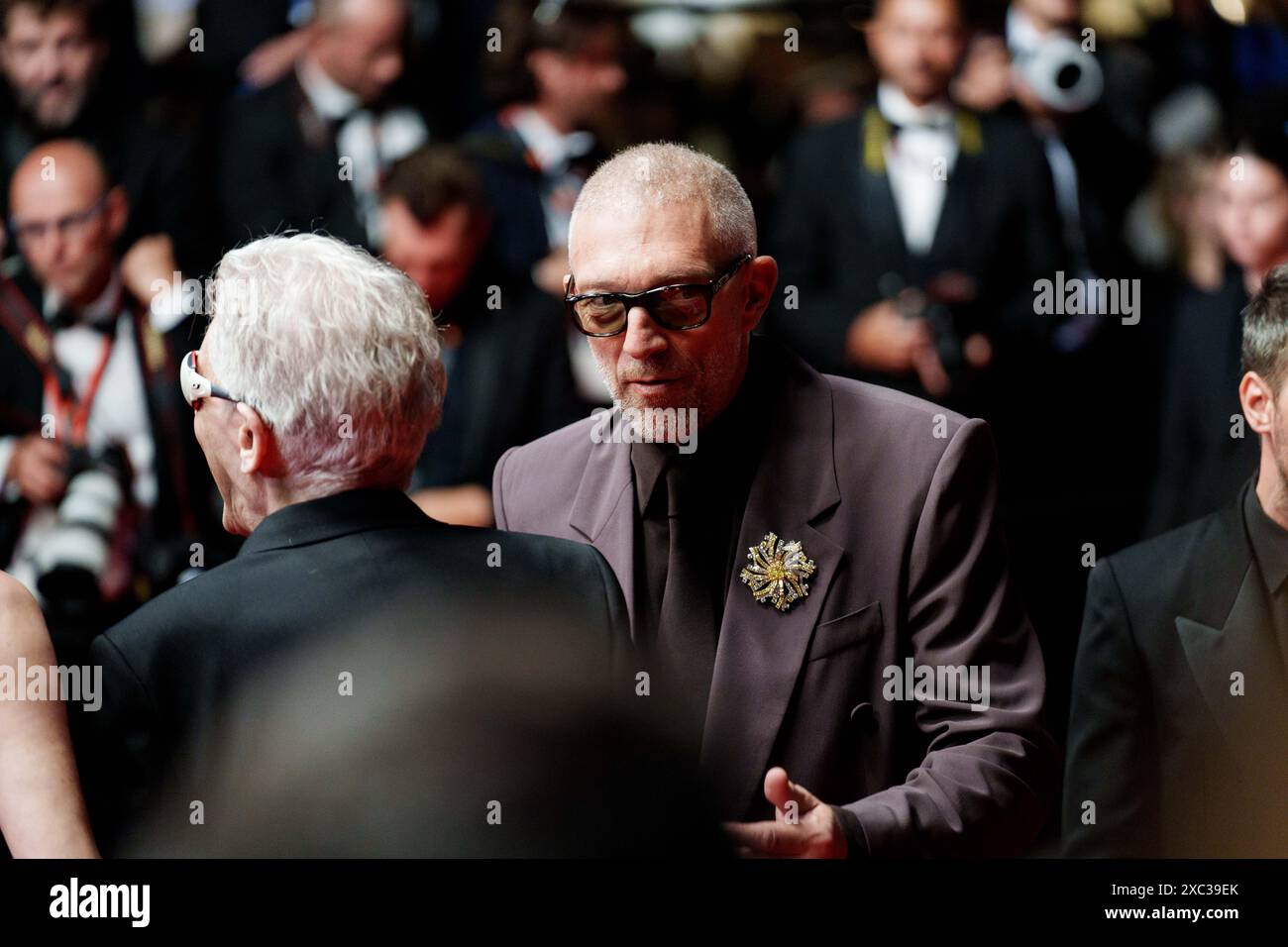CANNES, FRANCE - MAY, 20: David Cronenberg, Vincent Cassel, Diane ...