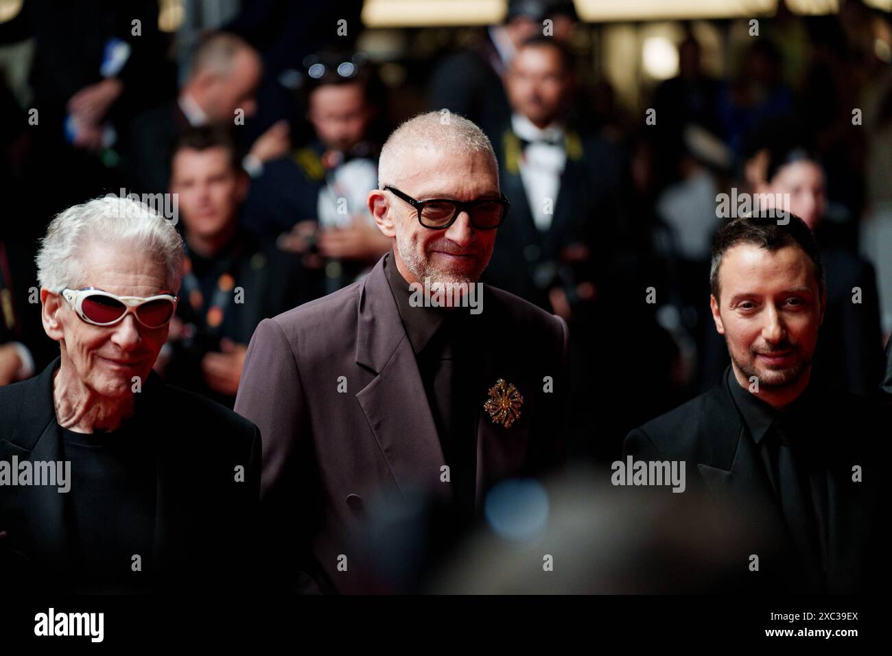CANNES, FRANCE - MAY, 20: David Cronenberg, Vincent Cassel, Diane ...