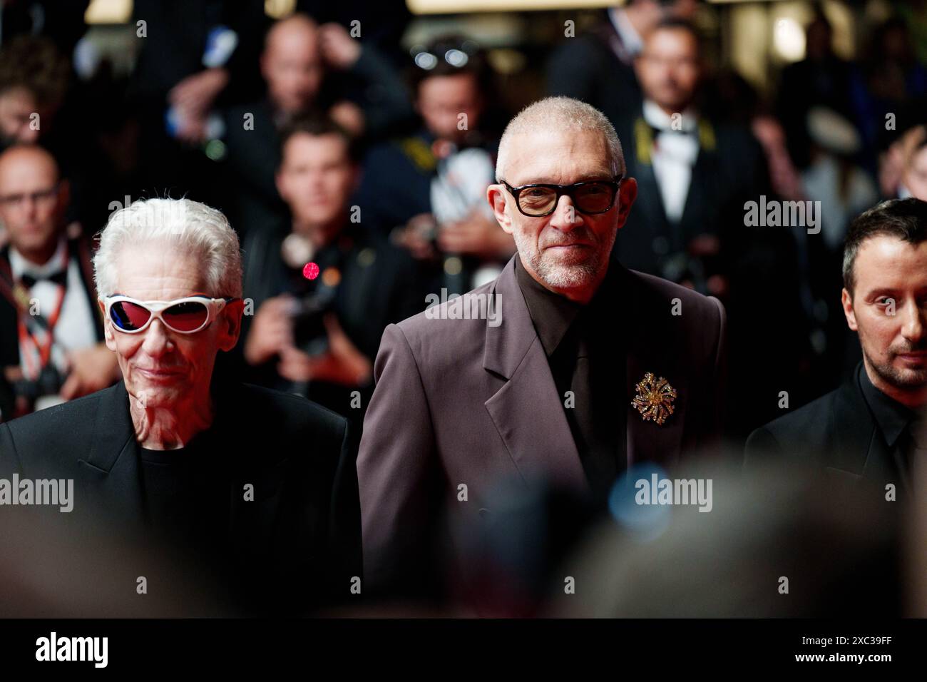 CANNES, FRANCE - MAY, 20: David Cronenberg, Vincent Cassel, Diane ...
