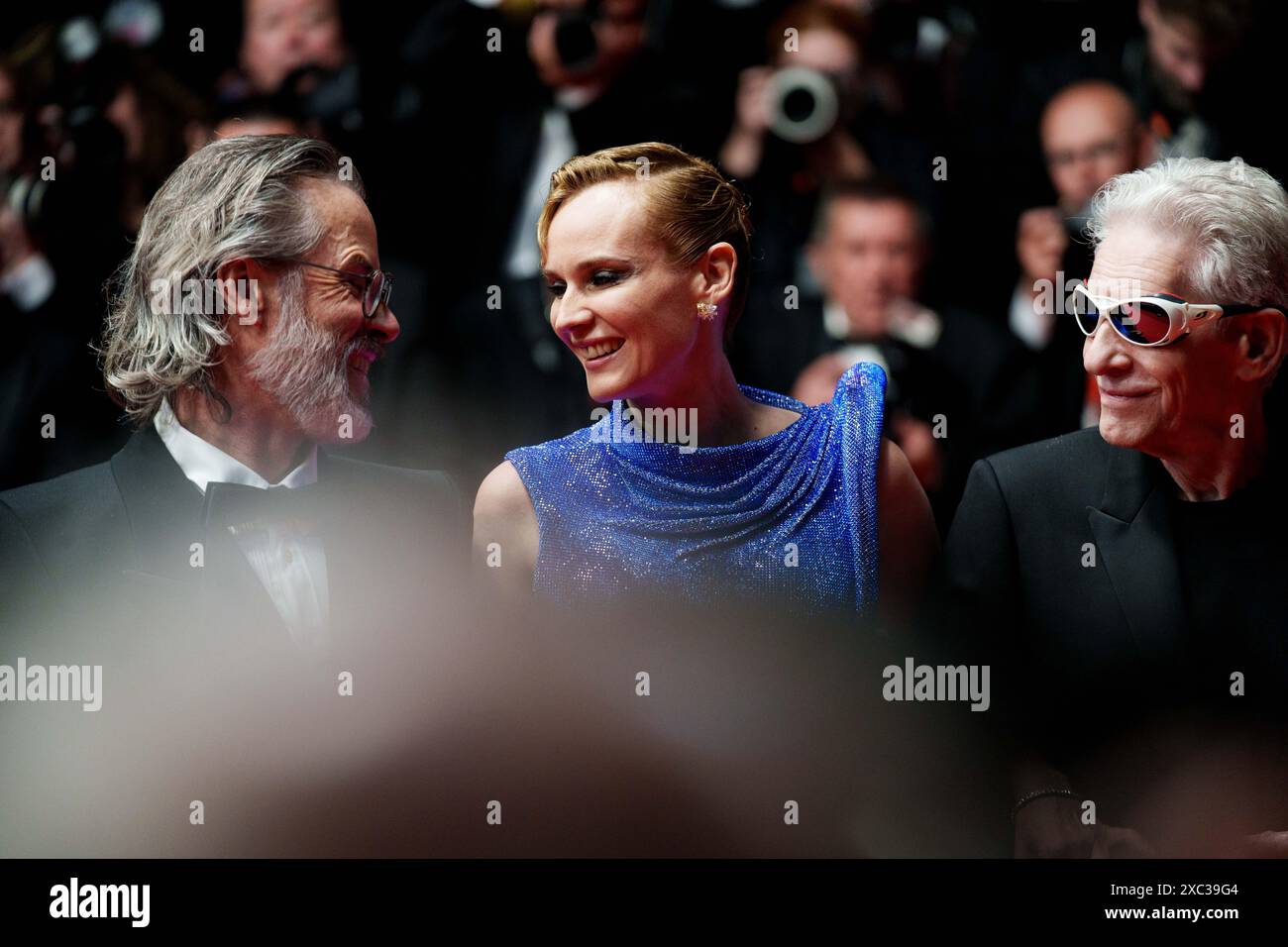CANNES, FRANCE - MAY, 20: David Cronenberg, Vincent Cassel, Diane ...