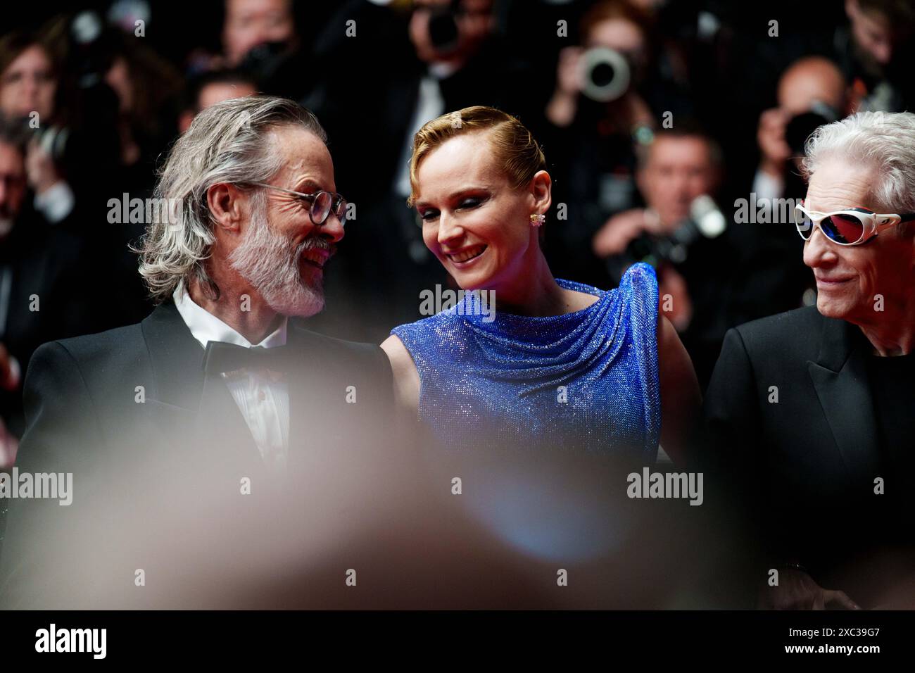 CANNES, FRANCE - MAY, 20: David Cronenberg, Vincent Cassel, Diane Kruger, Guy Pearce attend the ...