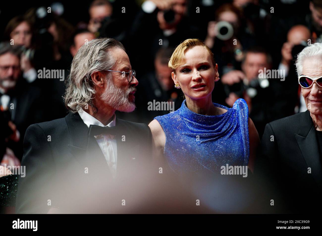 CANNES, FRANCE - MAY, 20: David Cronenberg, Vincent Cassel, Diane Kruger, Guy Pearce attend the ...