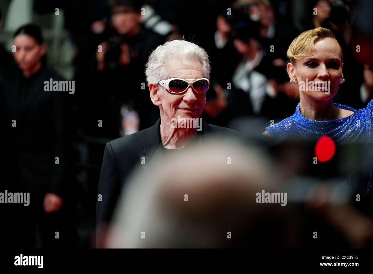CANNES, FRANCE - MAY, 20: David Cronenberg, Vincent Cassel, Diane ...